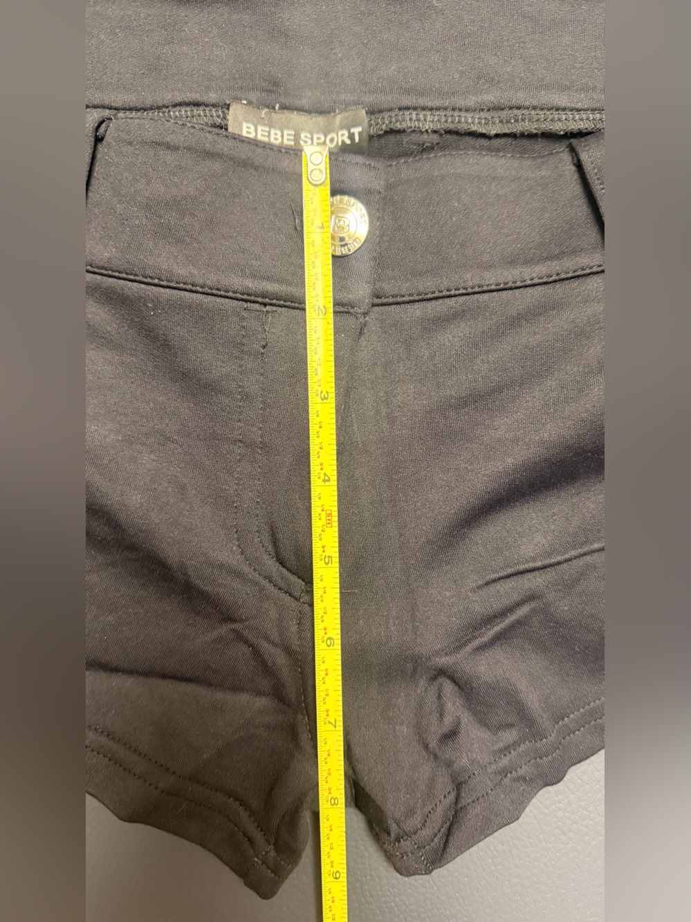 bebe | Shorts | Bebe Black Lowrise Short Shorts Y2k | Poshmark